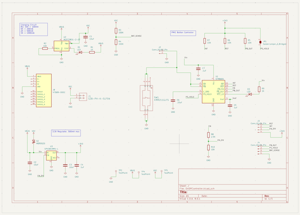 One Button to Rule Them All: Single Button for Power and Input!